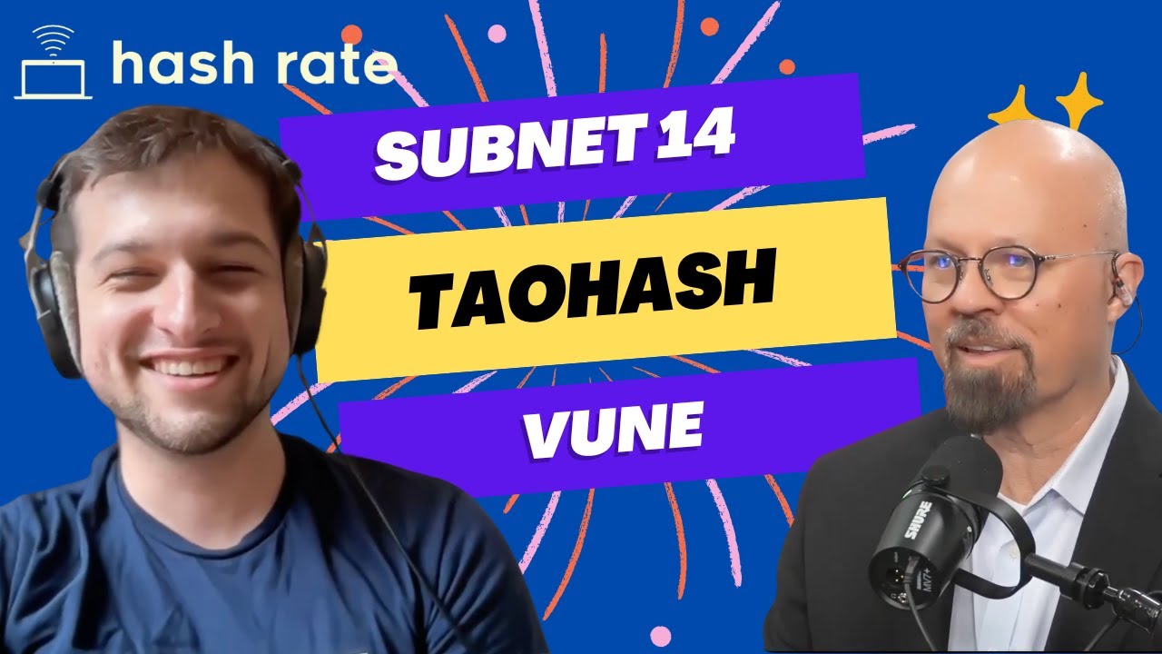 Hash Rate - Ep 110 - TaoHash: BTC Mining Subnet 14 - YouTube