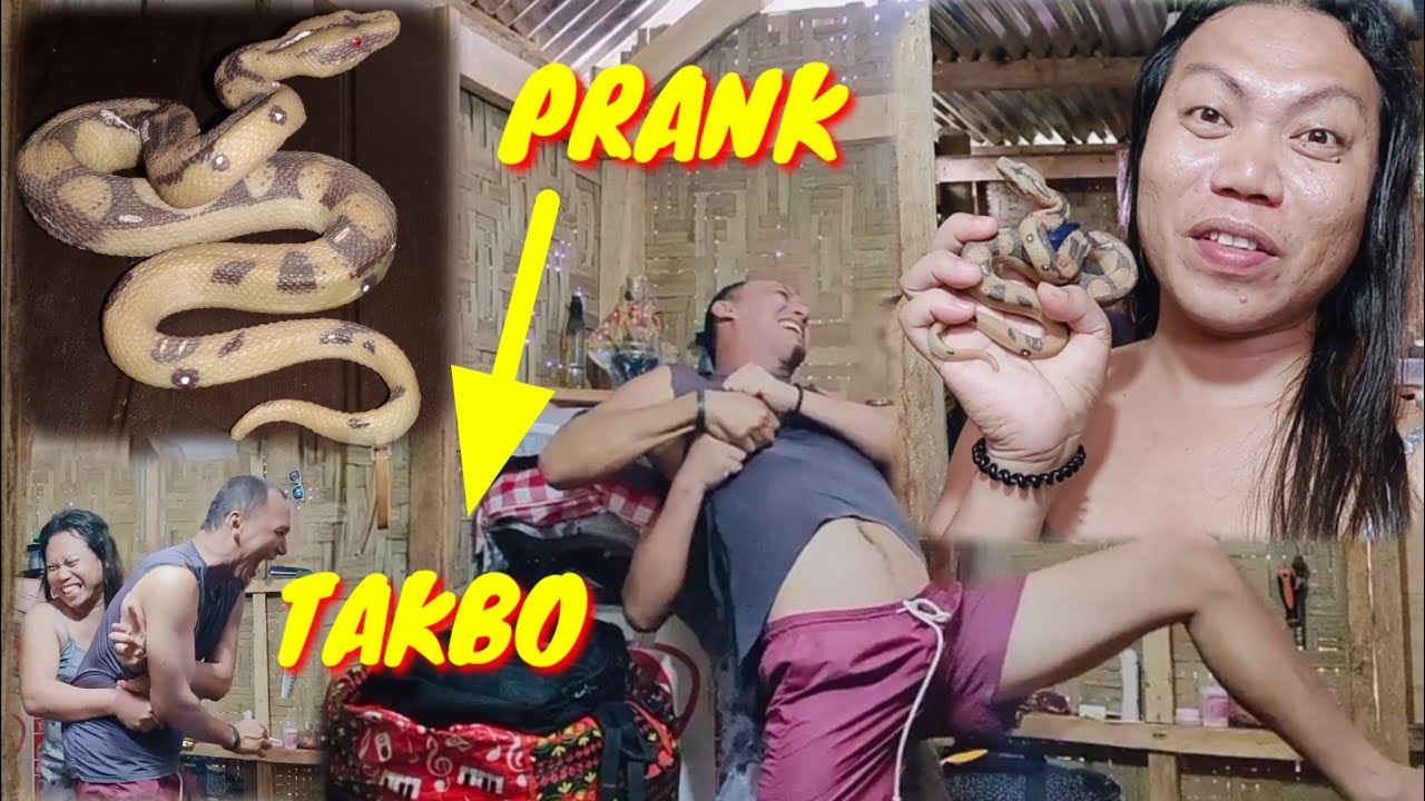PRANK | TAKOT NA TAKOT SI SHERWIN | NAUNAHAN AKO SA PRANK - YouTube