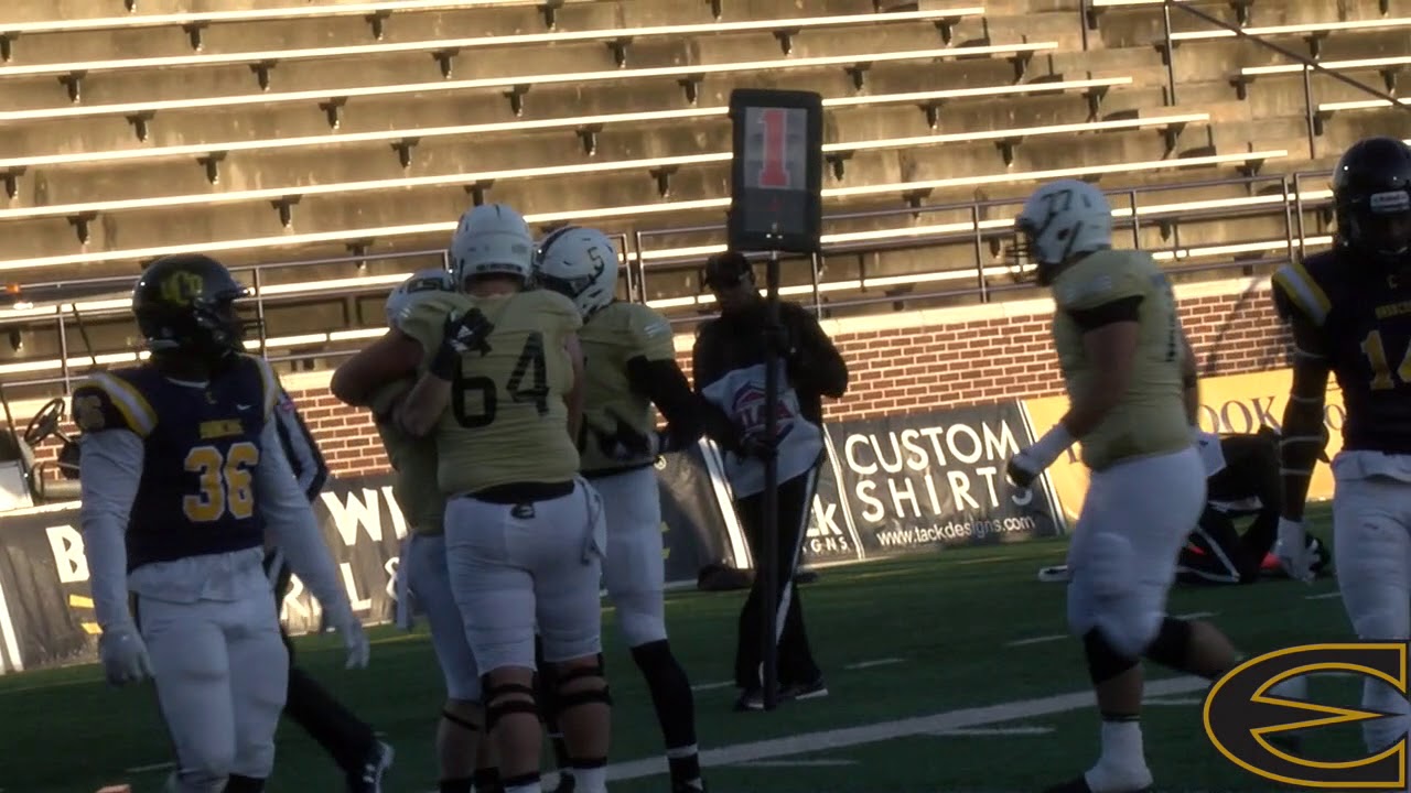 ESU Football defeats UCO 35-28 to secure bid to Corsicana Bowl - YouTube