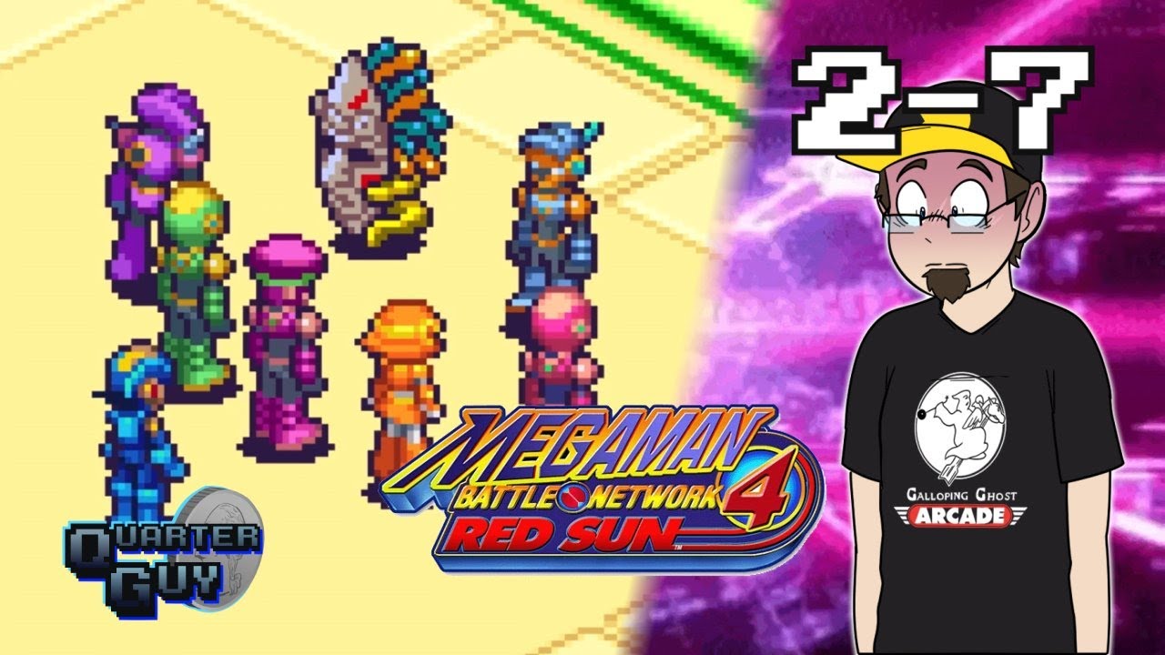 Let's Play Mega Man Battle Network 4 Red Sun - Part 2-7 - Mazed and ...