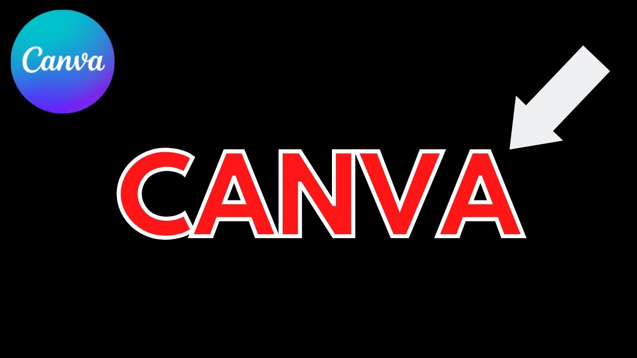 How To Add A Border Outline To Text On Canva YouTube How To Add A Border Outline To Text On Canva YouTube