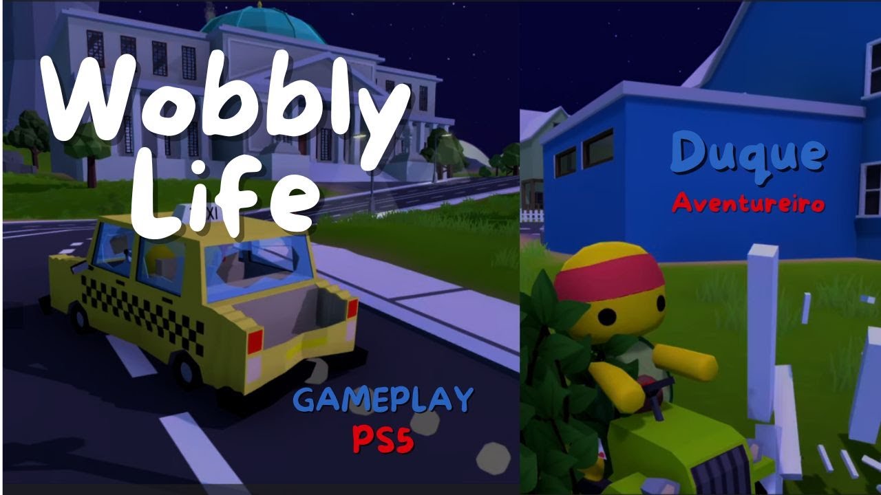 Wobbly Life - Gameplay - PS5 - Taxi! - YouTube