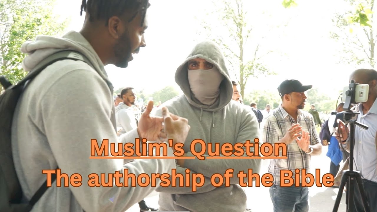 The authorship of the bible David Ft muslim /speaker corner - YouTube