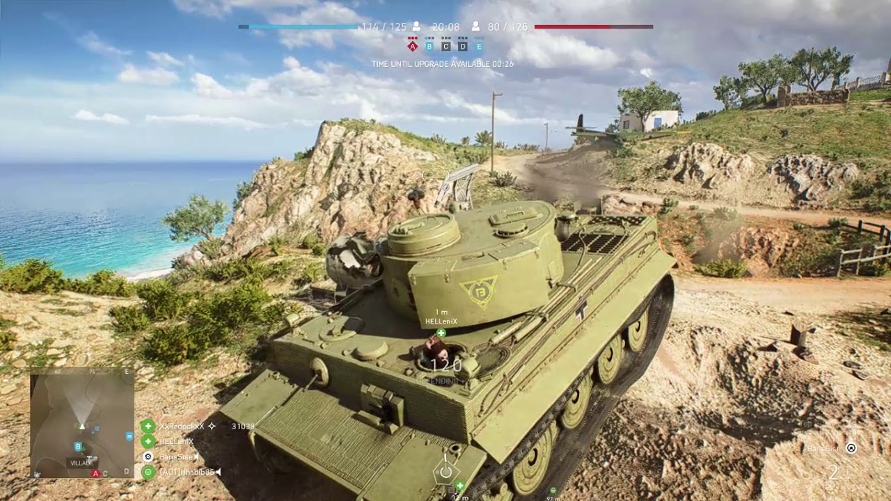 Battlefield V Tank Gameplay - YouTube