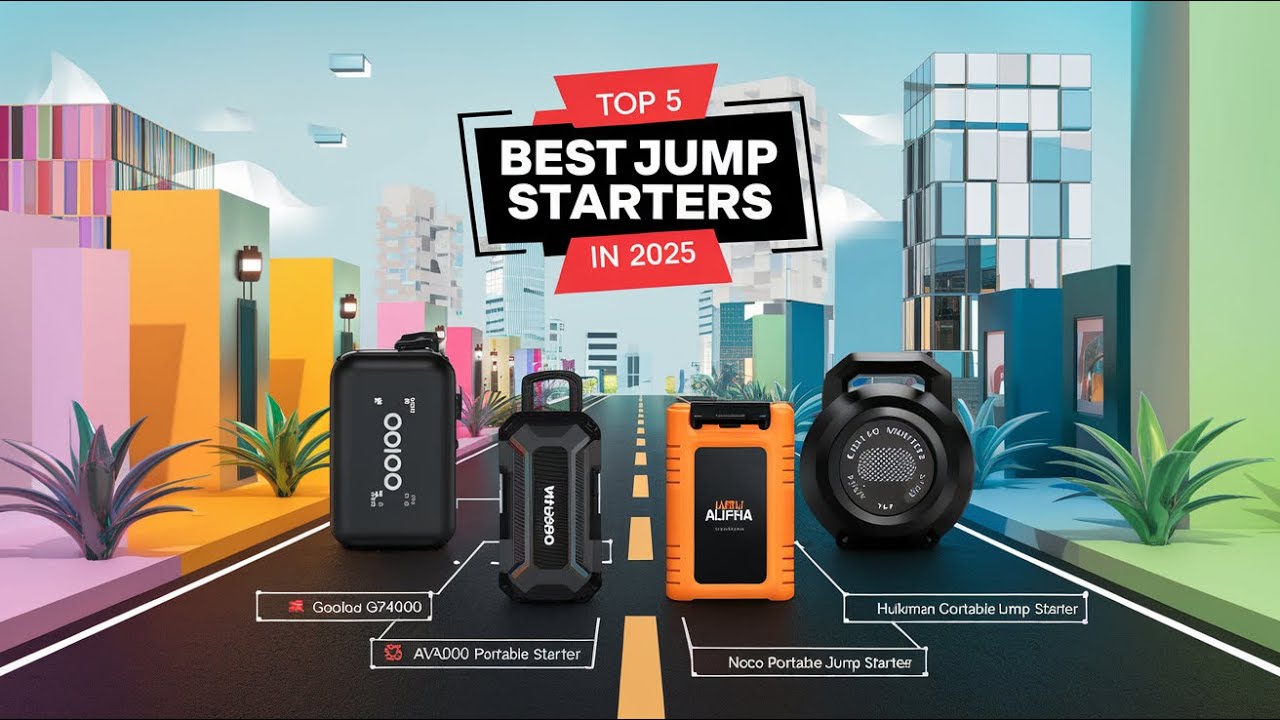 Top 5 Best Car Jump Starters of 2025: Power, Reliability, and ...