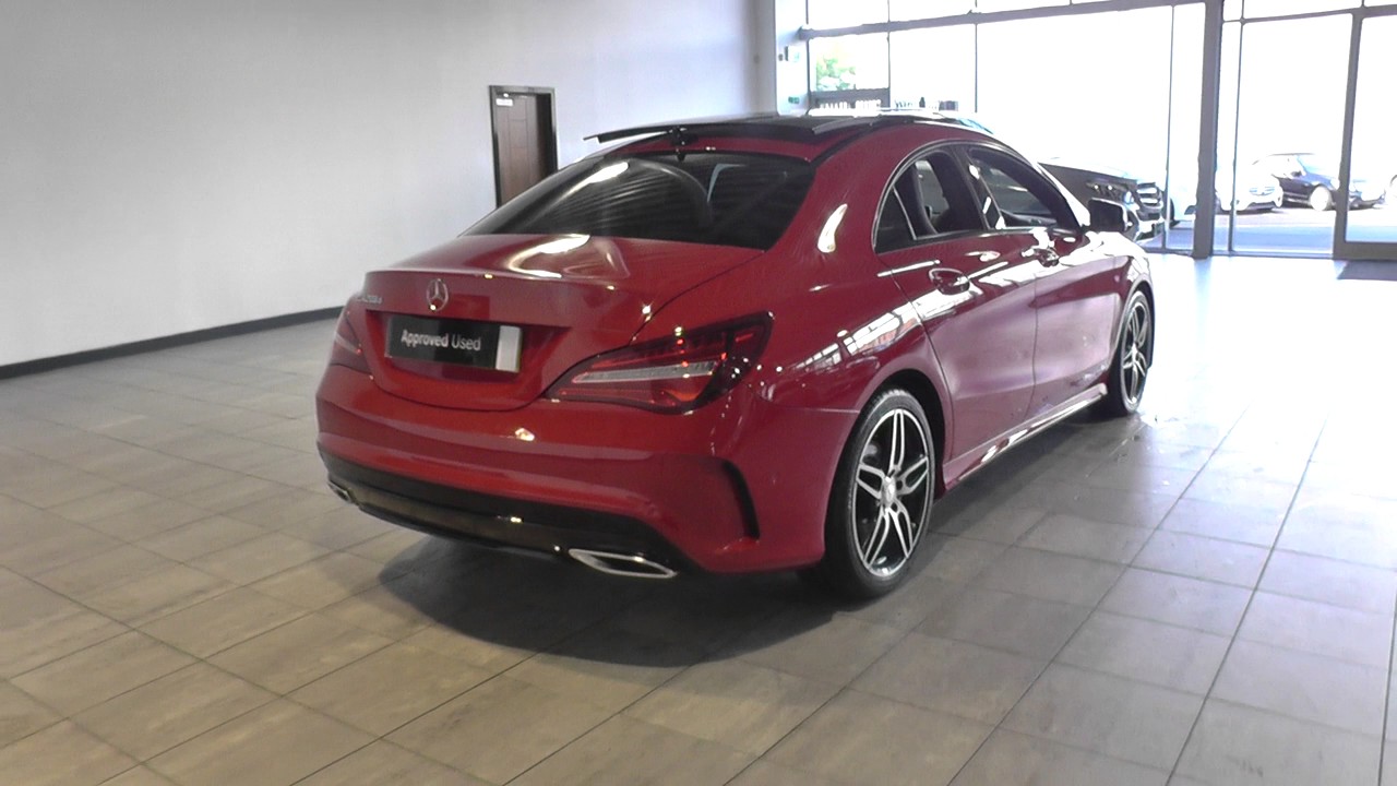 Mercedes-Benz CLA CLASS CLA 200d AMG Line 4dr U48285 - YouTube