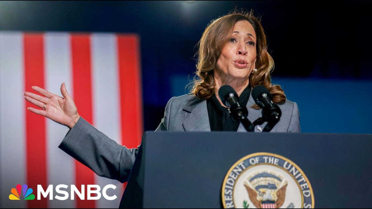 Harris rolls out new ad ahead of major speech on border security - YouTube
