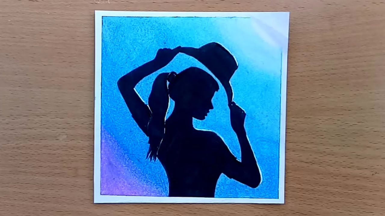 How to draw Lady with a hat step by step (easy draw) - YouTube