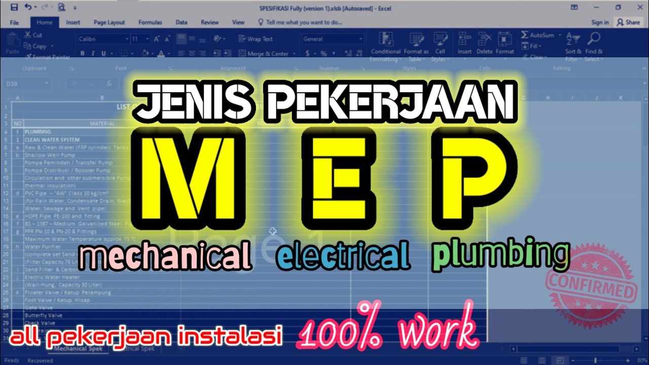 admin proyek - jenis pekerjaan proyek mep material barang all pekerjaan ...