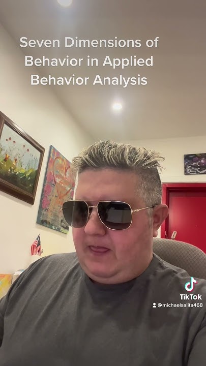The 7 Dimensions of Applied Behavior Analysis!!! - YouTube