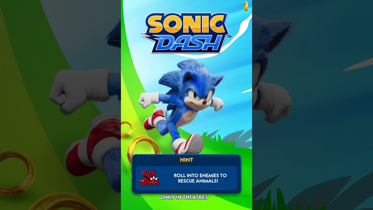 Sonic dash new sonic movie event part 1 - YouTube