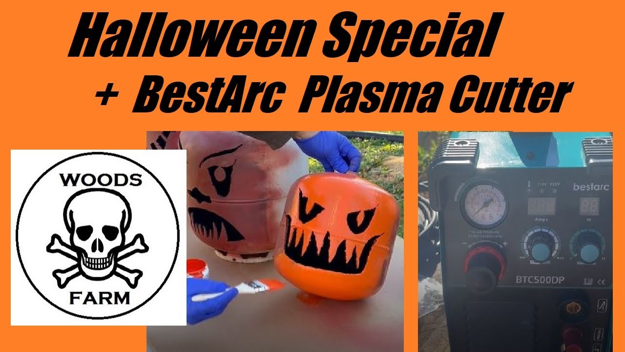 Propane Tank Halloween Pumpkin Metal Craft - YouTube