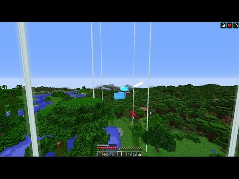 Minecraft - Wingsuit nekonečný let - YouTube