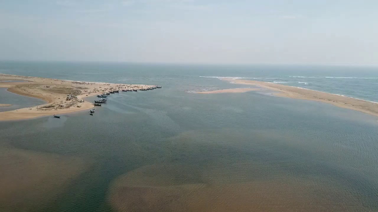 Rusikulya river end point Odisha - YouTube