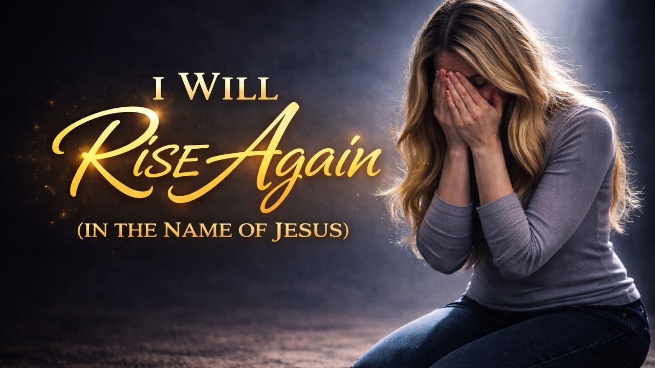 I Will Rise Again (In the Name of Jesus) 💔 | A Christian Prayer for ...