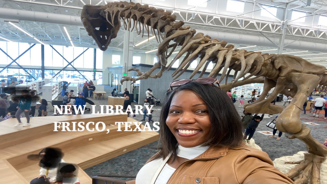 $62 MILLION LIBRARY | TOUR | FRISCO, TEXAS - YouTube