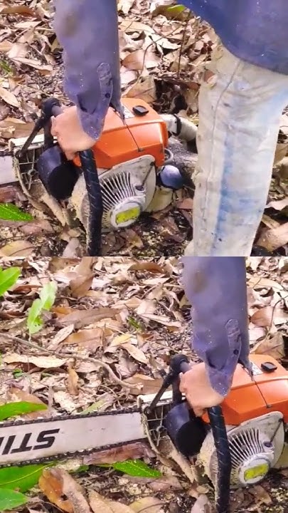 Heavy Chainsaw Stihl 070 Starter error 😔 - YouTube