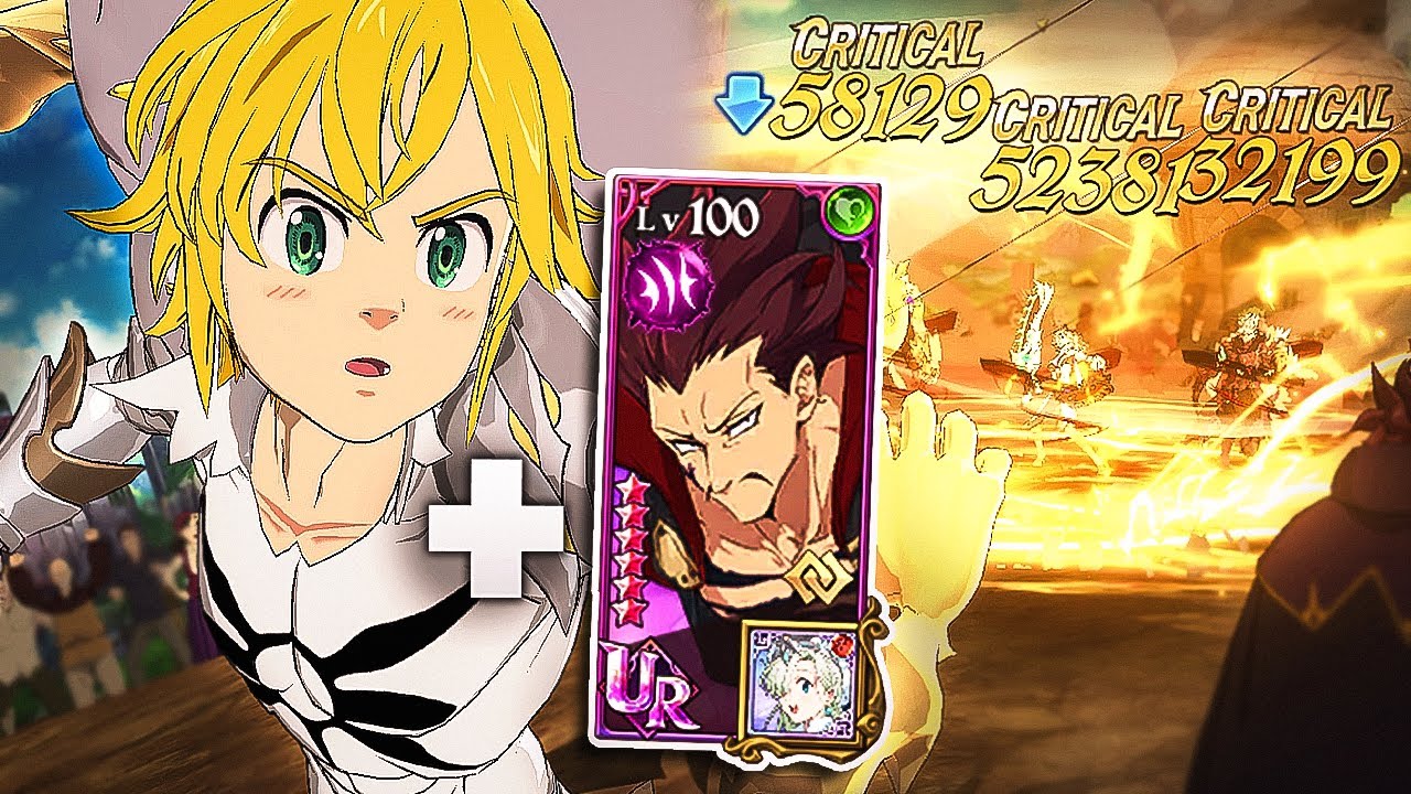 TRUE AWAKEN DEMON KING MELIODAS + HOLY RELIC MONSPEET ONE TURN ONE-SHOT ...