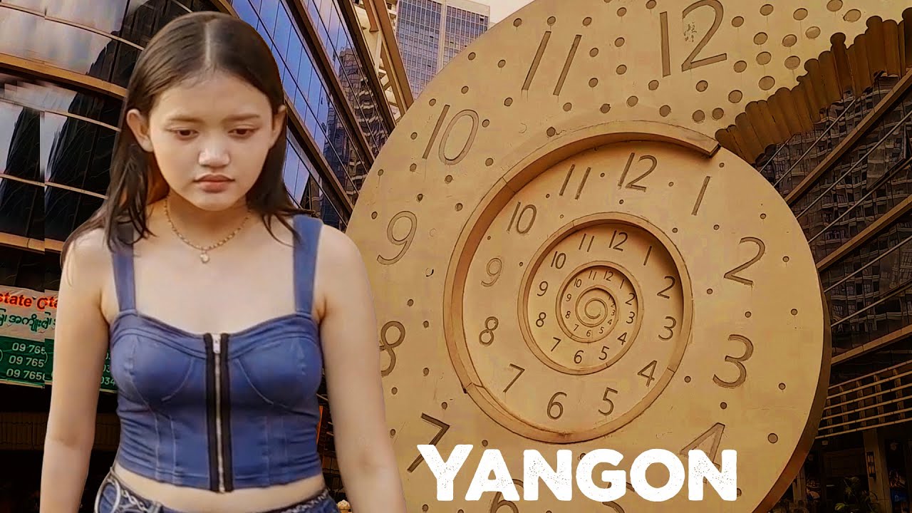 A Basic Modern Life in Yangon Myanmar - YouTube