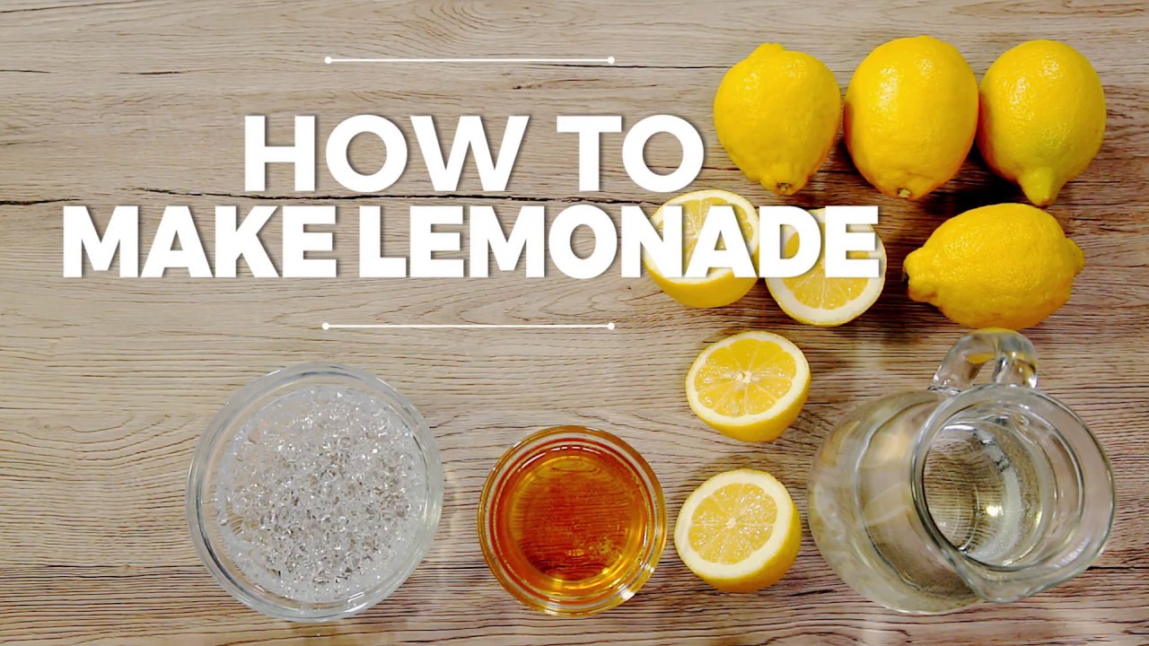 How to Make Lemonade - YouTube