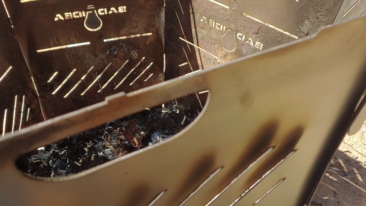 Real Review Pyro Cage Incinerator XXL Barrel XL - YouTube