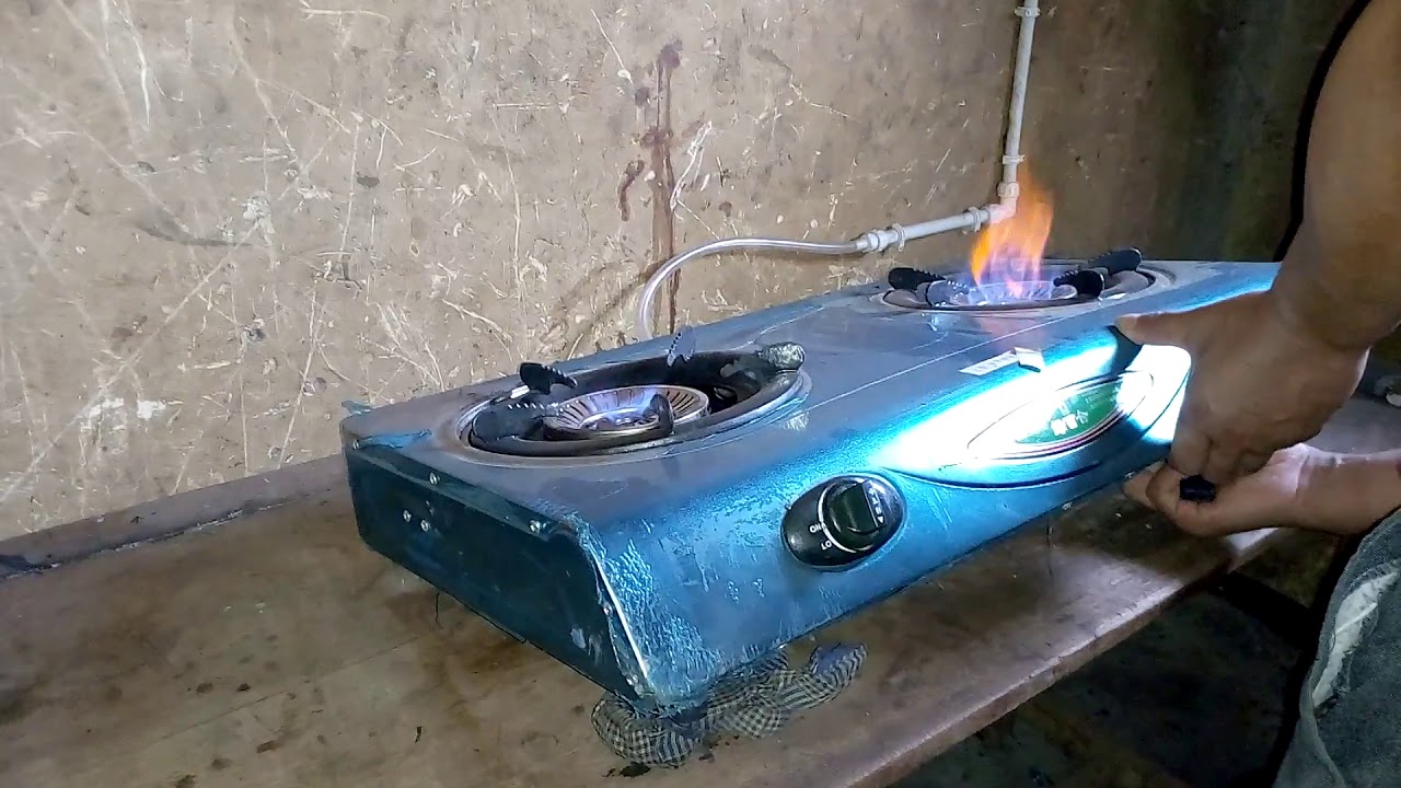 Using biogas energy for cooking - YouTube