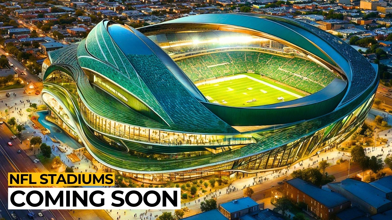 These New NFL Stadiums Will Blow Your Mind in 2025! - YouTube