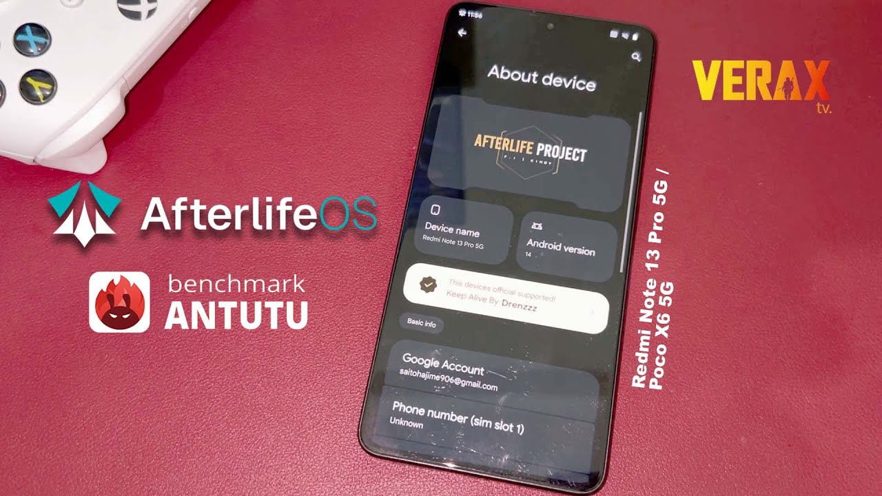 AfterlifeOS ROM: Antutu Benchmark Test - Redmi Note 13 Pro 5G & Poco X6 ...