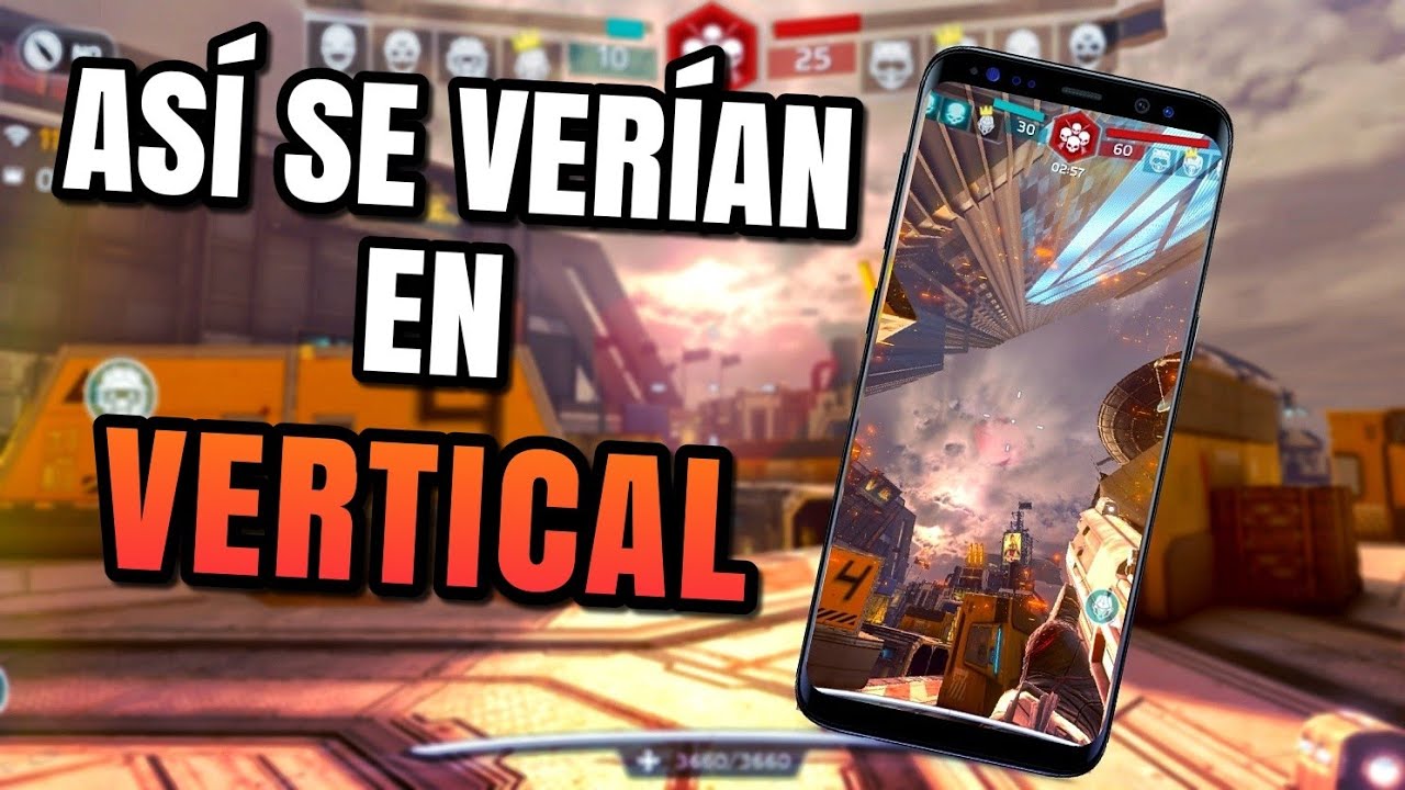 ¿Como se verian estos juegos en vertical? - YouTube