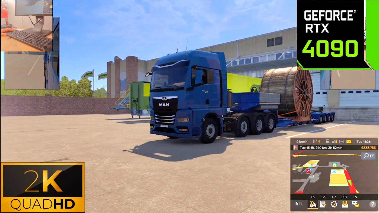 Travel to Sweden,MAN TGX 640 HP,Euro Truck Simulator 2,Gaming Star ...