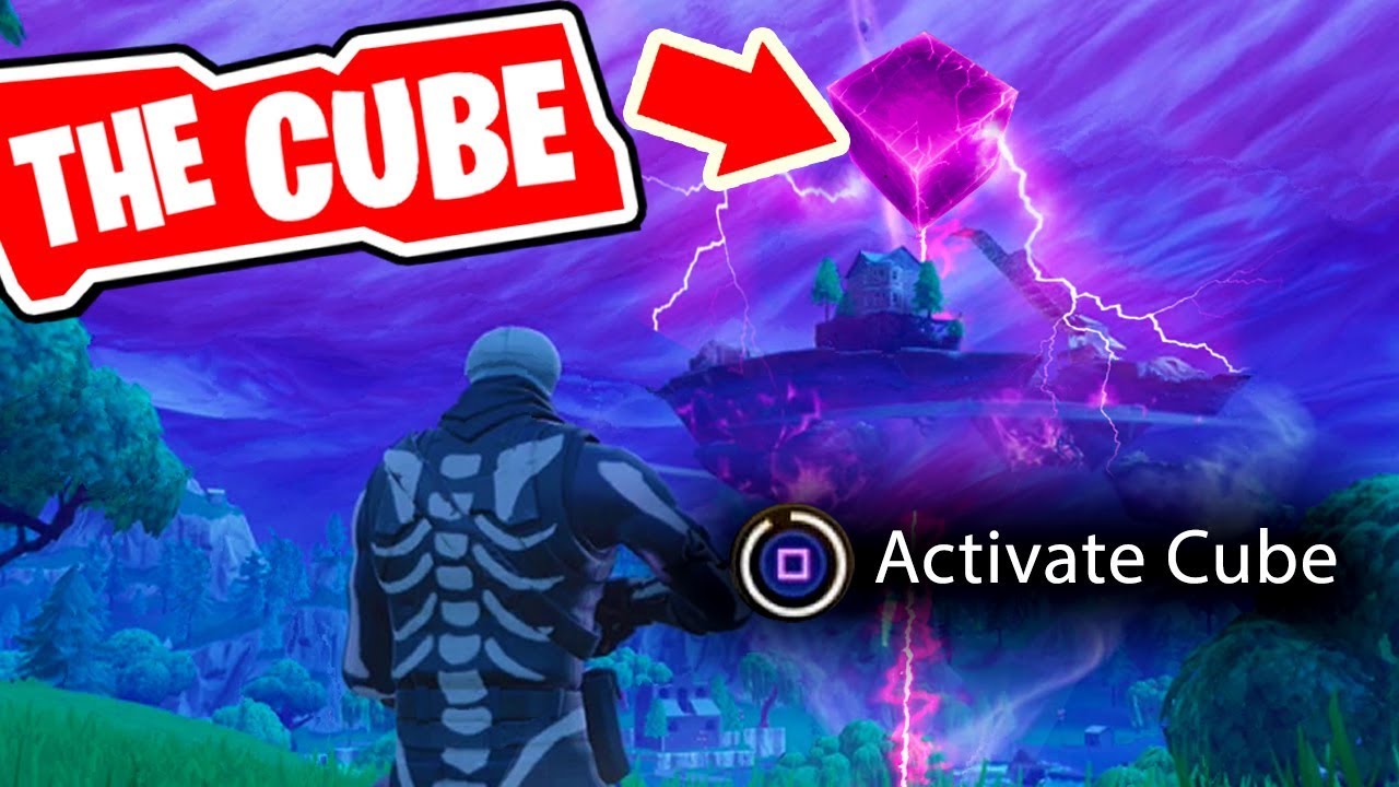 Fortnite the CUBE is ACTIVATED!!! The Cube is cracking! (Fornite Cube ...