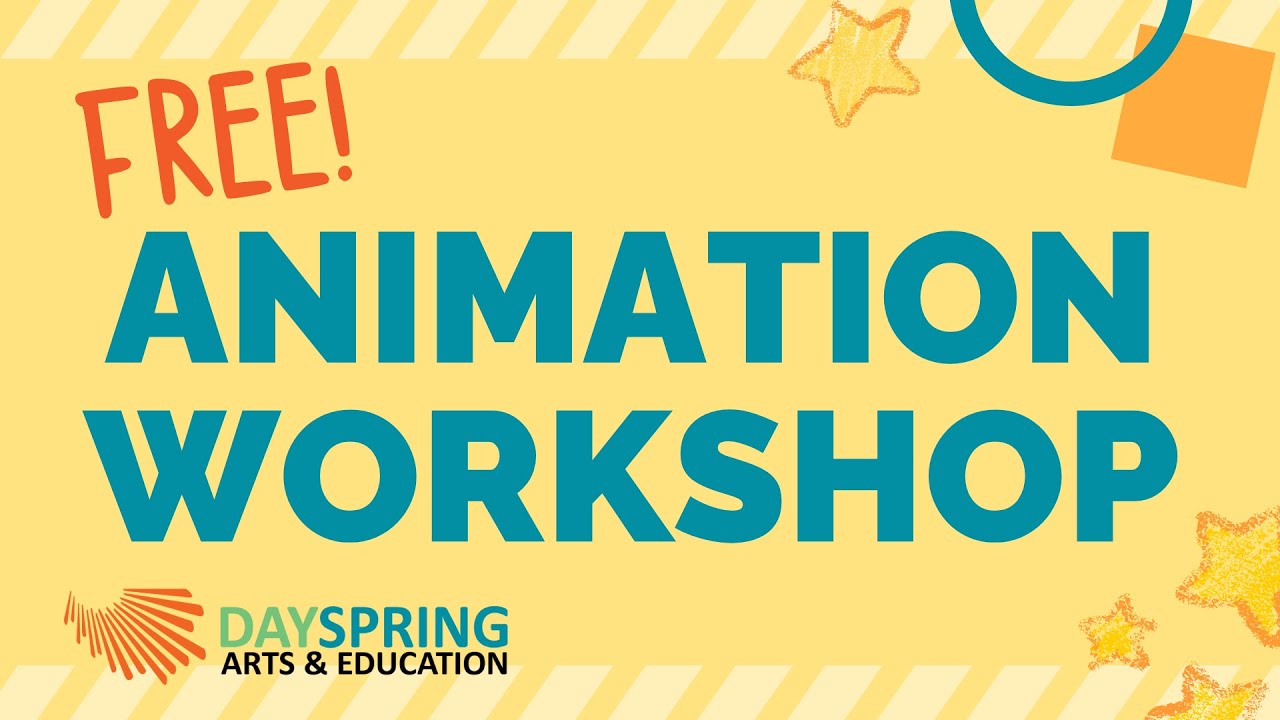 FREE Animation Workshop (Nov. 3-11, 2024) - YouTube