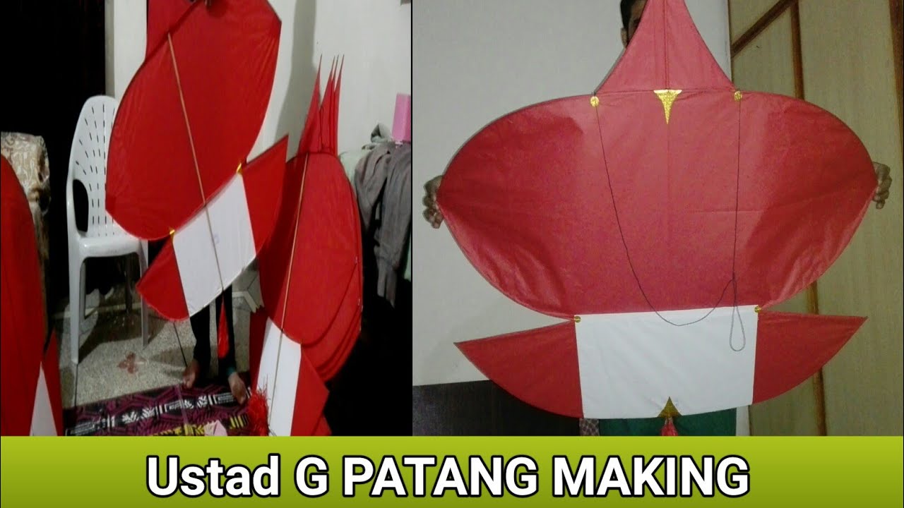 6 gethi Patang Making Tricks | Home made patang Tricks | professional ...