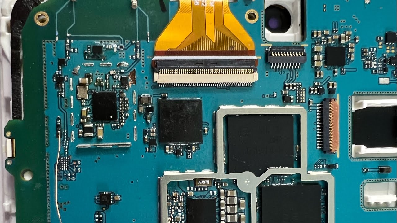 Samsung T585 power button not working - YouTube