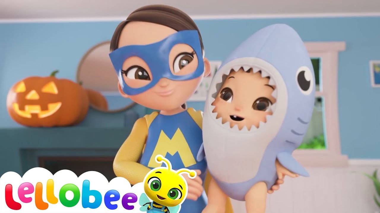 Halloween Baby Shark | Boo Boo Kids Nursery Rhymes & Kids Songs ...