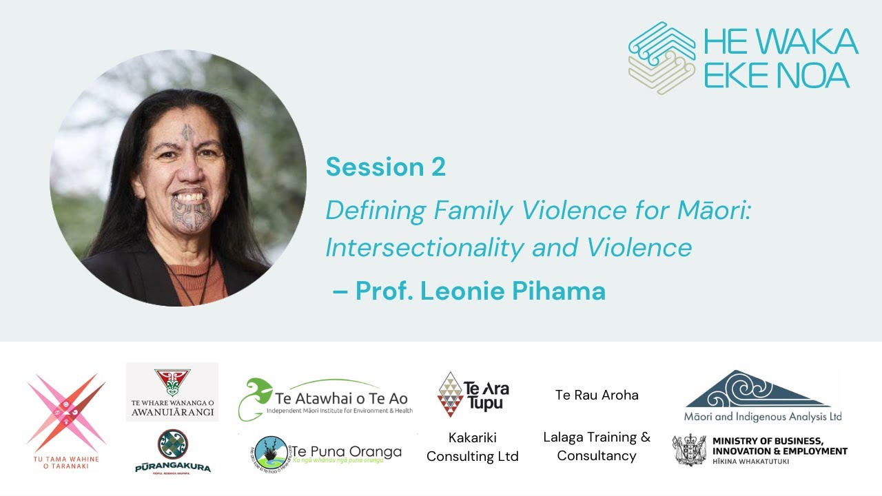 HWEN Day 1 S2 Prof. Leonie Pihama - YouTube