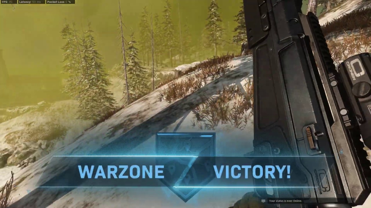 Warzone Dam Hill Victory - YouTube