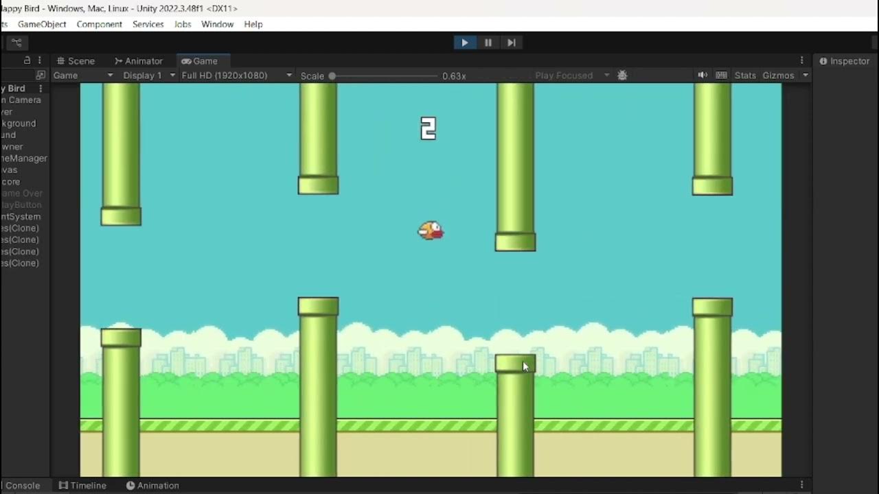 Flappy Bird - Unity - YouTube