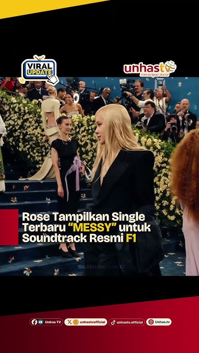 Rose Tampilkan Single Terbaru “MESSY” untuk Soundtrack Resmi F1 - YouTube