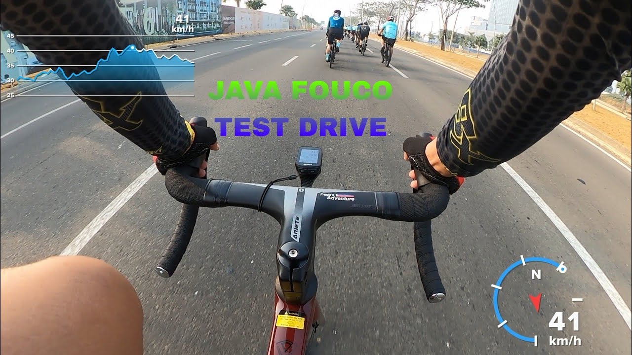 Roadbike AERO JAVA FOUCO | PRO 2023 |ROAD TEST | BREAK IN - YouTube