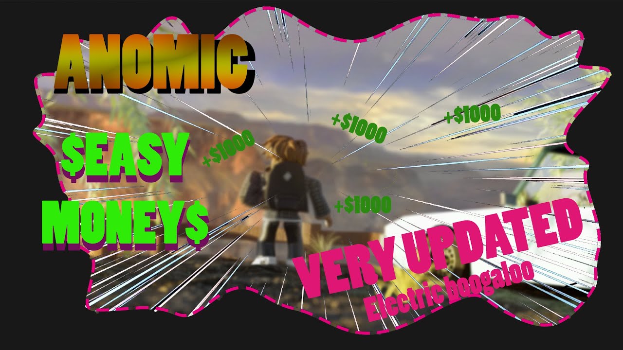 Anomic another easy way to get money (Another Update) - YouTube