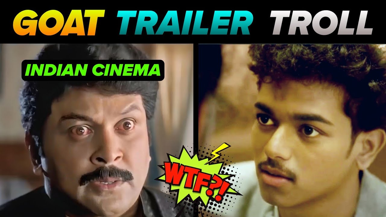 GOAT TRAILER TROLL || YNOT TROLLS || THALAPATHY VIJAY #trending #goat ...