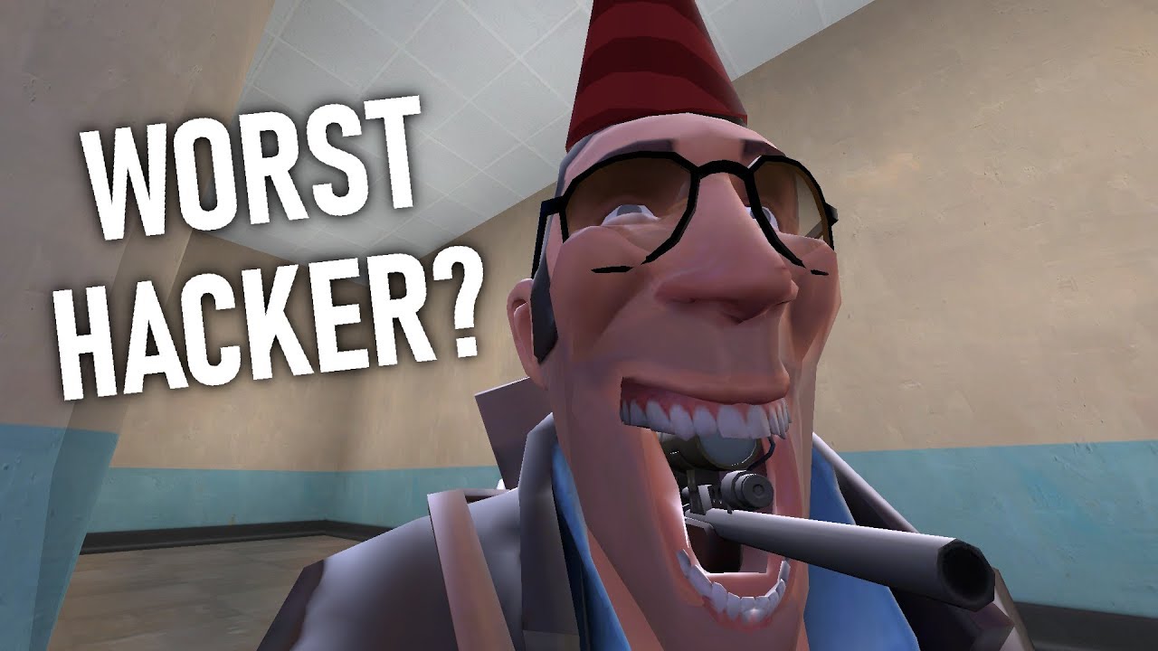 [TF2] Worst hacker gets dominated [actually boring] - YouTube