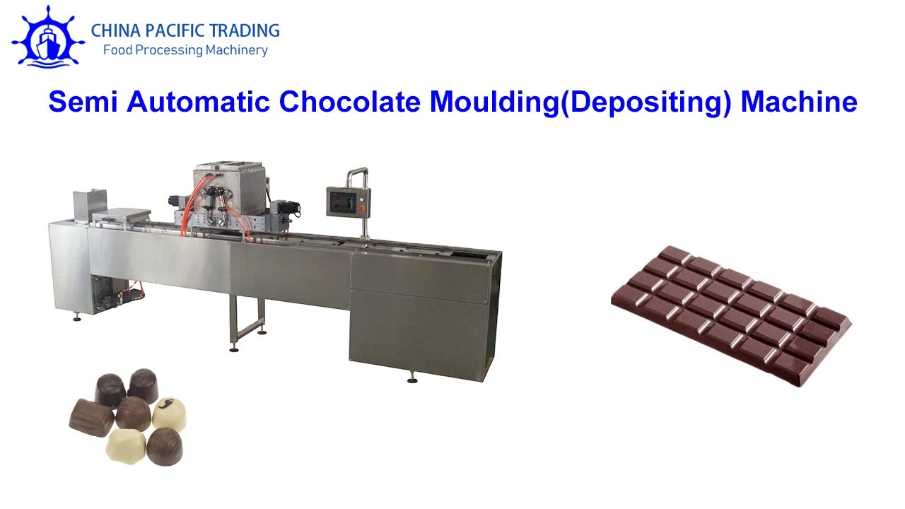 Semi Automatic Chocolate Depositing Machine|Chocolate Moulding Machine ...