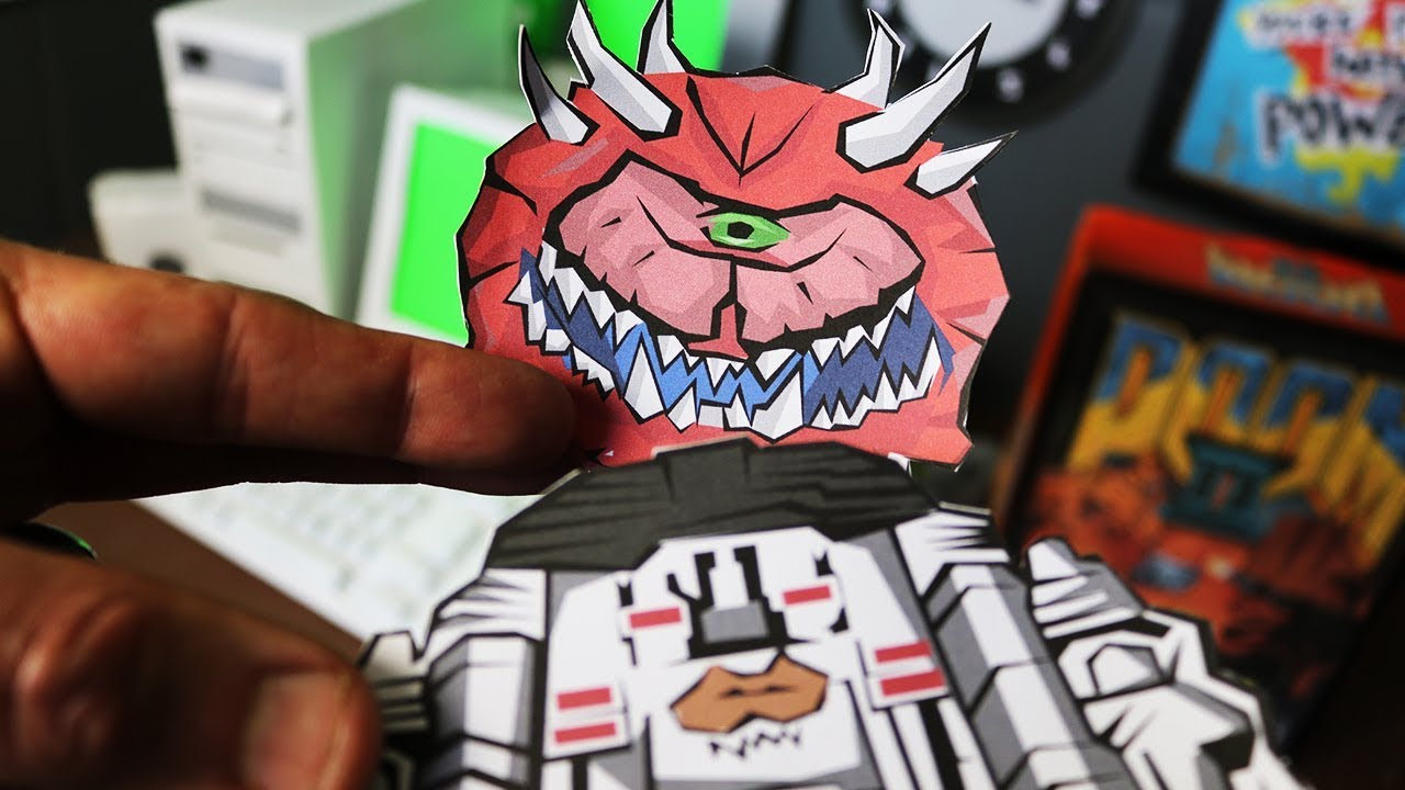 Unboxing and Making Cardboard Doom 2 - YouTube