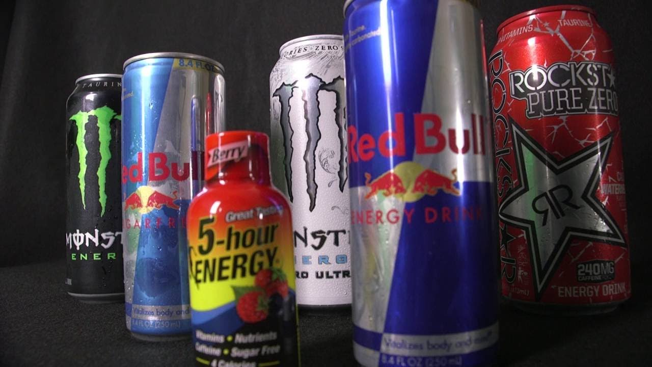 Las 5 mejores marcas de bebidas energéticas - YouTube