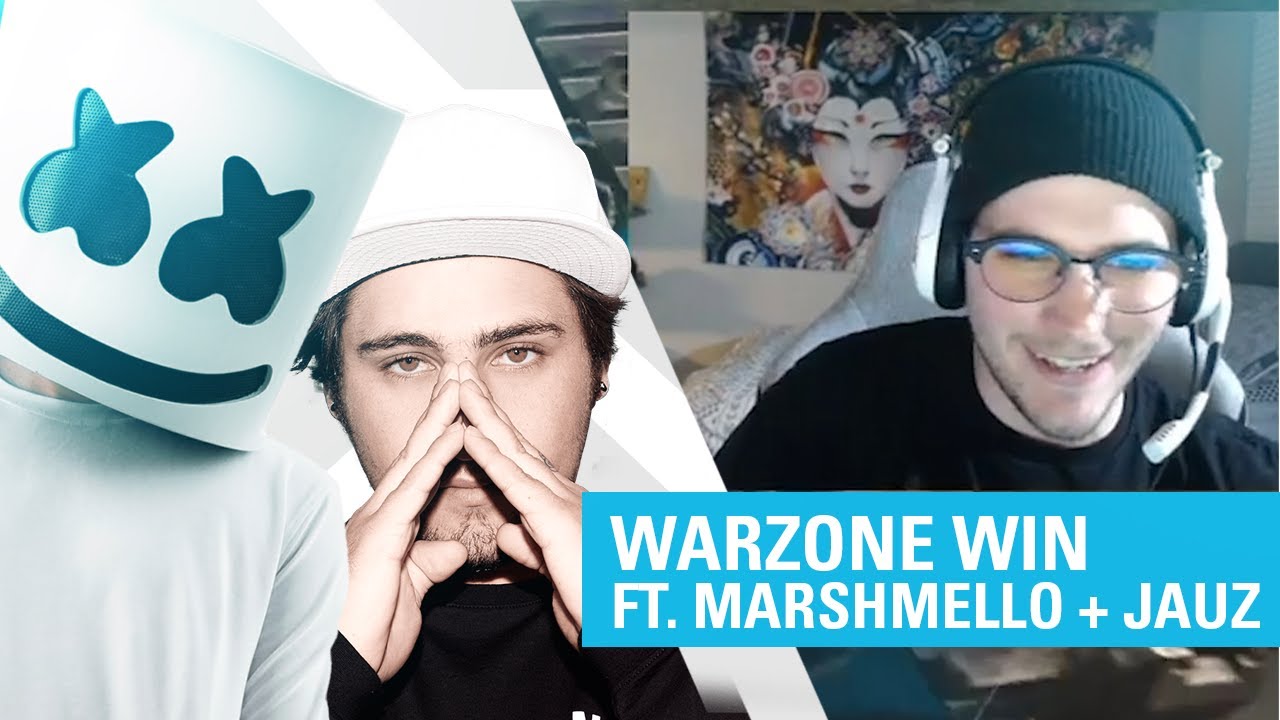 Playing WARZONE with Marshmello & Jauz! (Minnesota ROKKR) - YouTube