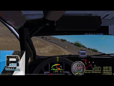 SIMULADOR RALLY AR, P.E. AEROPUERTO - LA CANTERA - YouTube