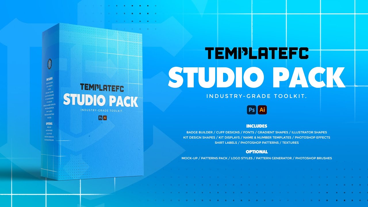 TemplateFC Studio Pack | Graphic Design Pack Breakdown | 3.5+ GB - YouTube