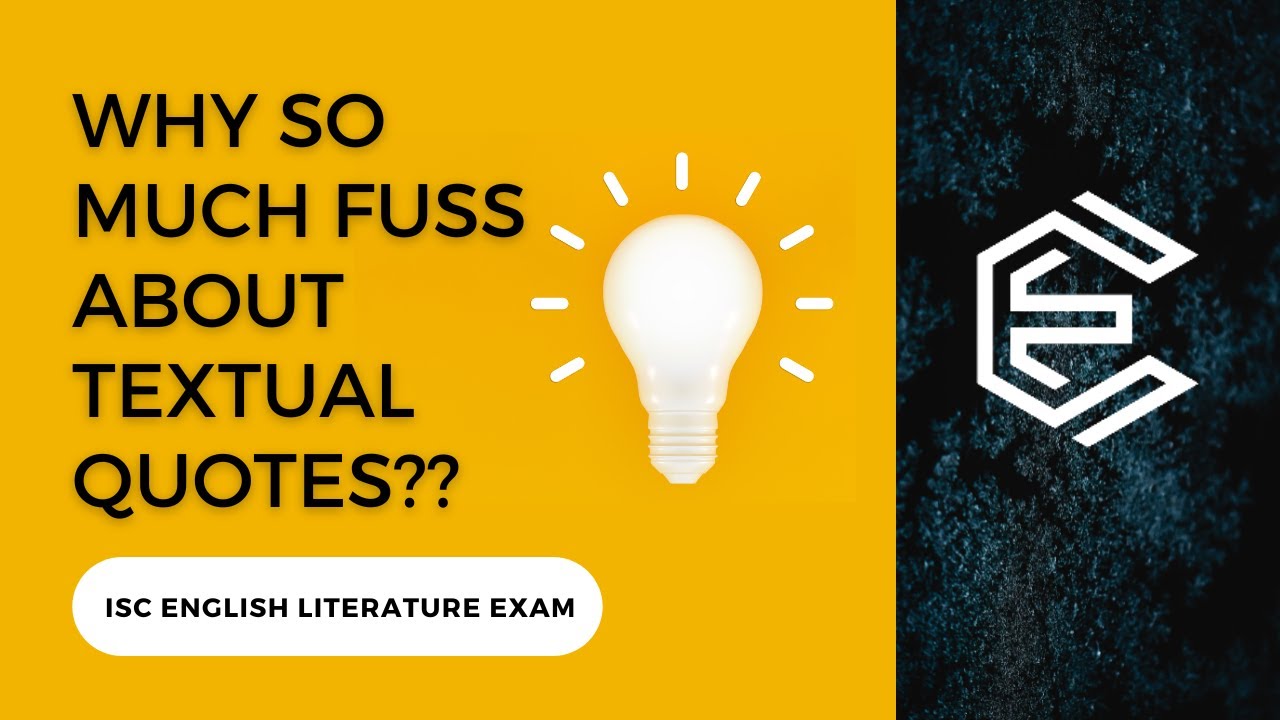 TIPS FOR USING TEXTUAL QUOTES in Literature Answers - YouTube